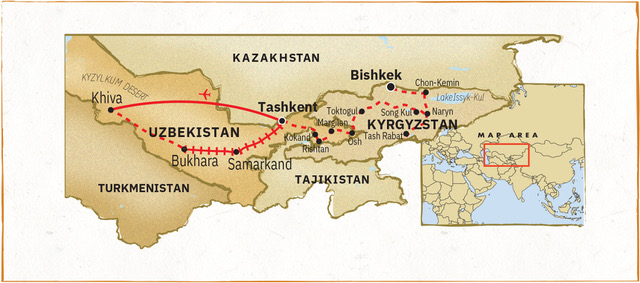 Outposts of the Silk Road Tour: Kyrgyzstan & Uzbekistan | MIR